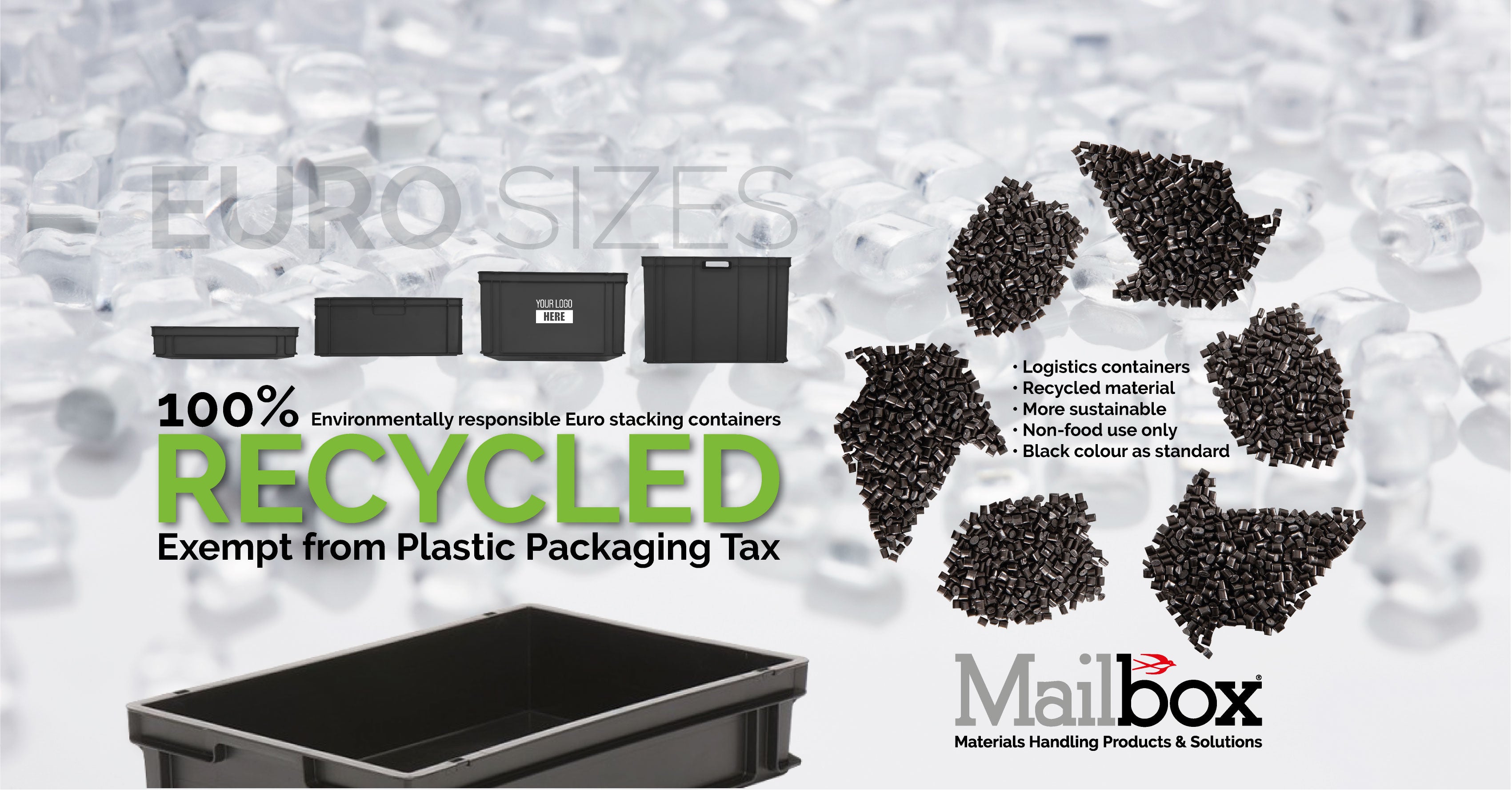 Recycled Euro Stacking Boxes — Mailbox Products